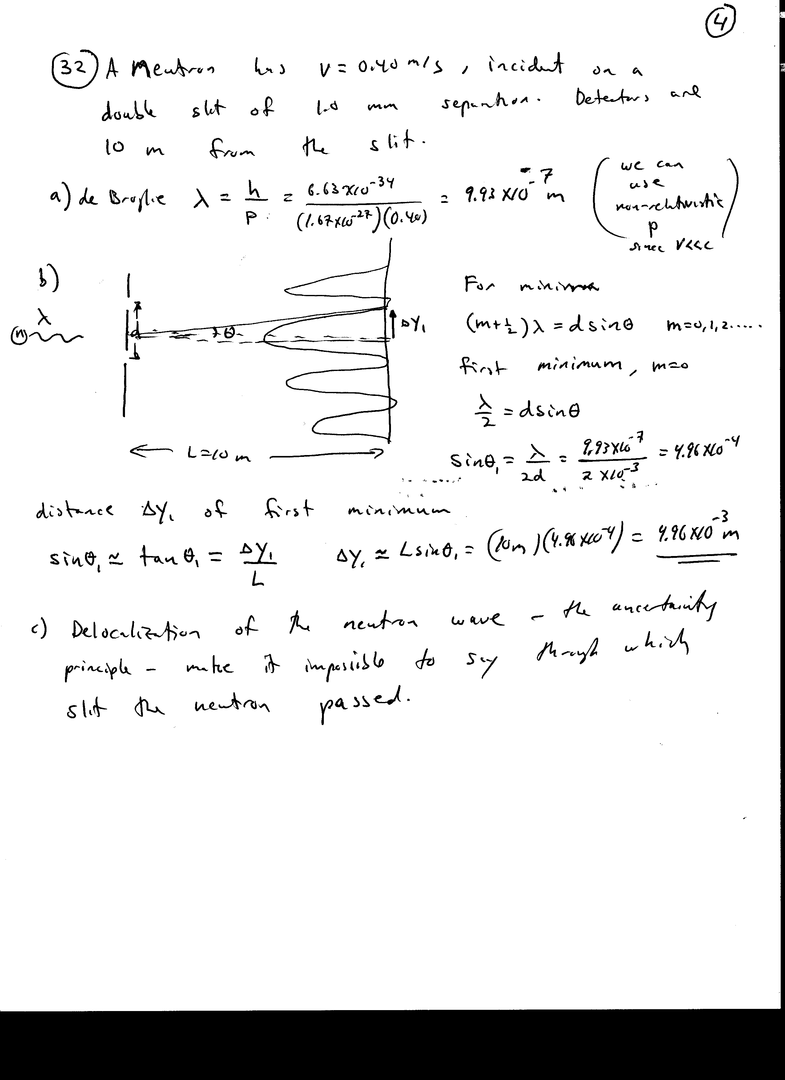 Chapter 3 Solutions for PH235